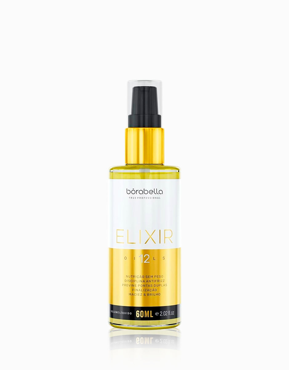 Óleos Reparador Elixir 12 Protetor Finalizador Borabella 60ml – Tpm de ...